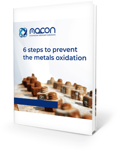 Counteract the oxidation of atmospheric metals with lubricants