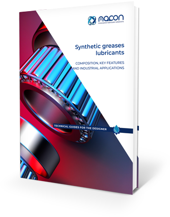 Synthetic lubricating greases Composition and industrial uses