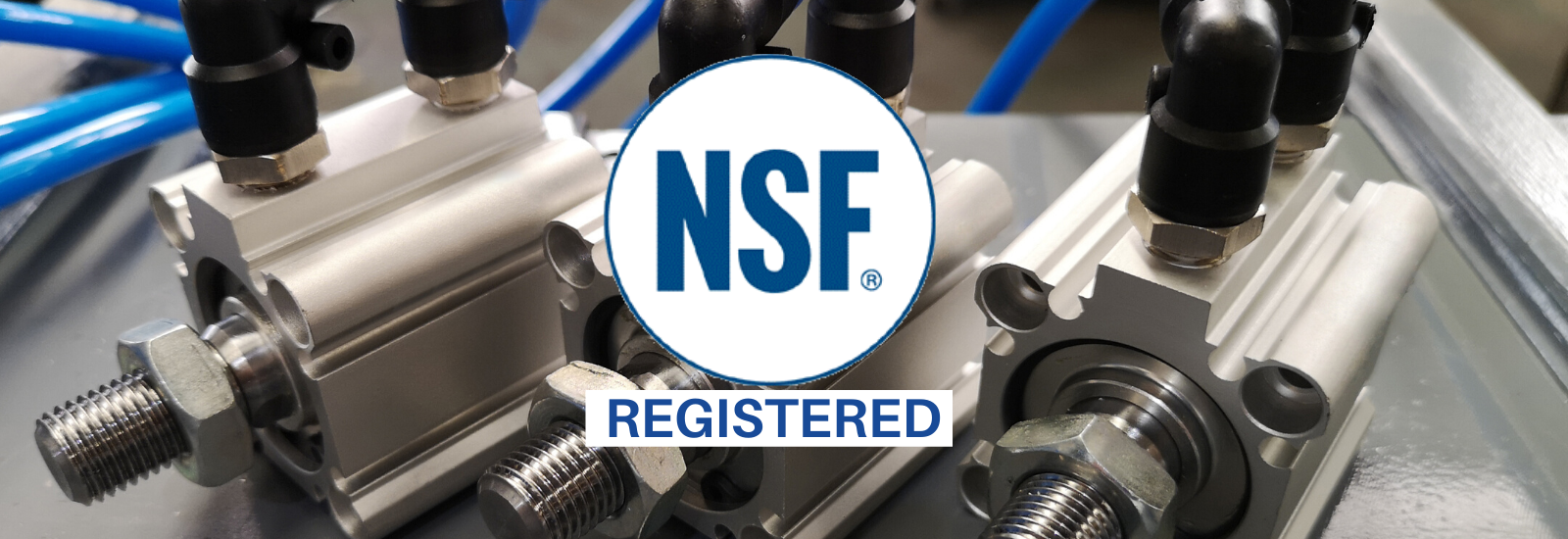 Greases and lubricating oils for pneumatic cylinders